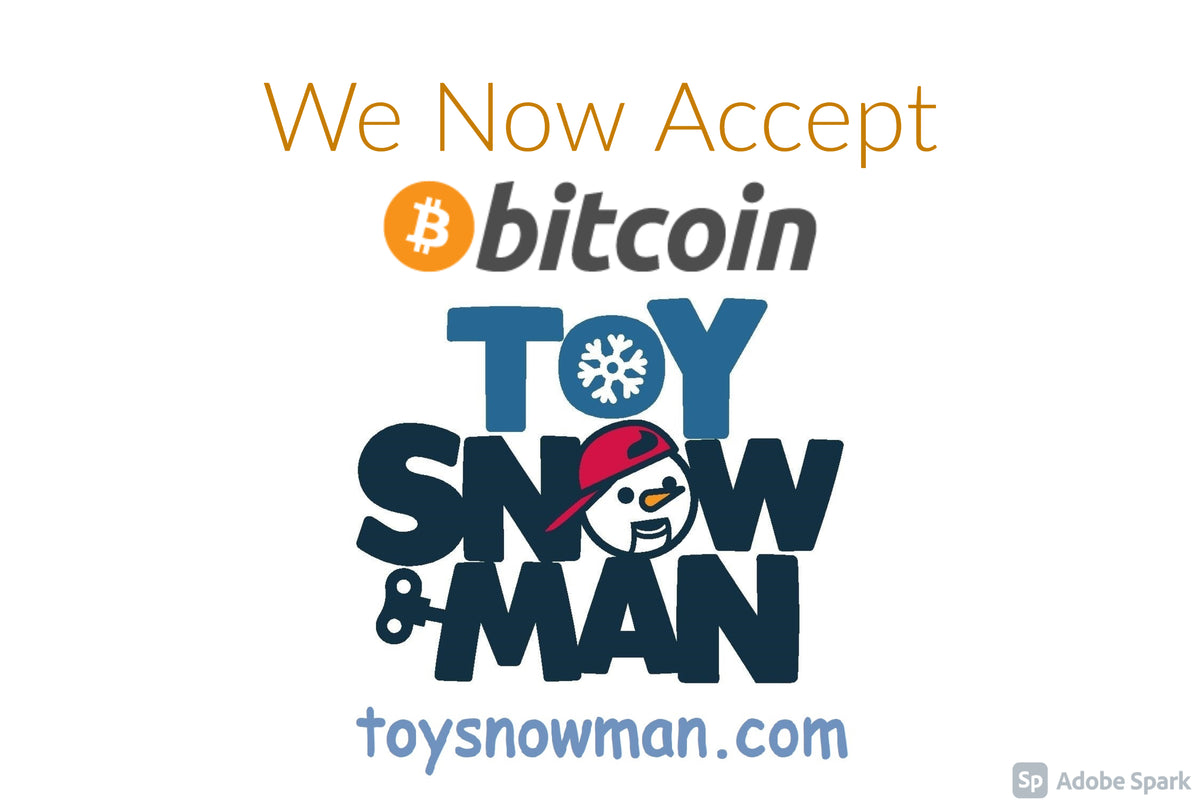 Toy Snowman now accepts Bitcoin payments