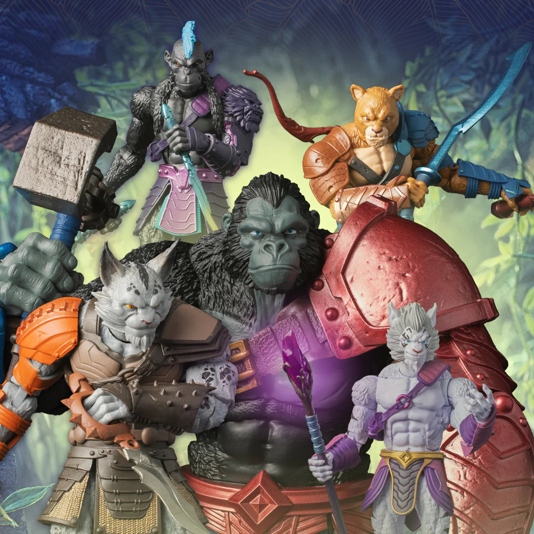 ANIMAL WARRIORS OF THE ANIMAL KINGDOM PRIMAL COLLECTION By Spero Toys ...