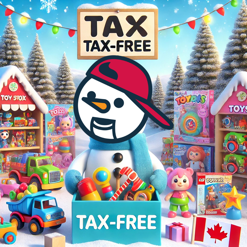 Temporary GST/HST Tax Break Items — Toy Snowman