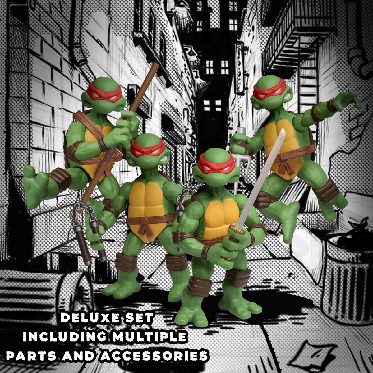 Mezco - Teenage Mutant Ninja Turtles 5 Points Deluxe Box Set — Toy Snowman