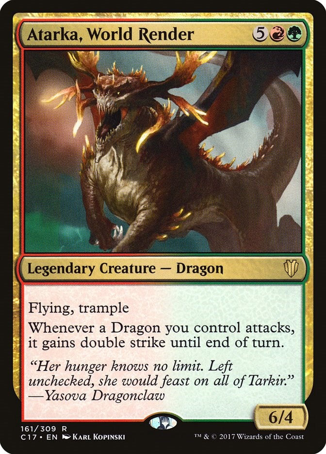 Atarka, World Render [C17 - 161] — Toy Snowman
