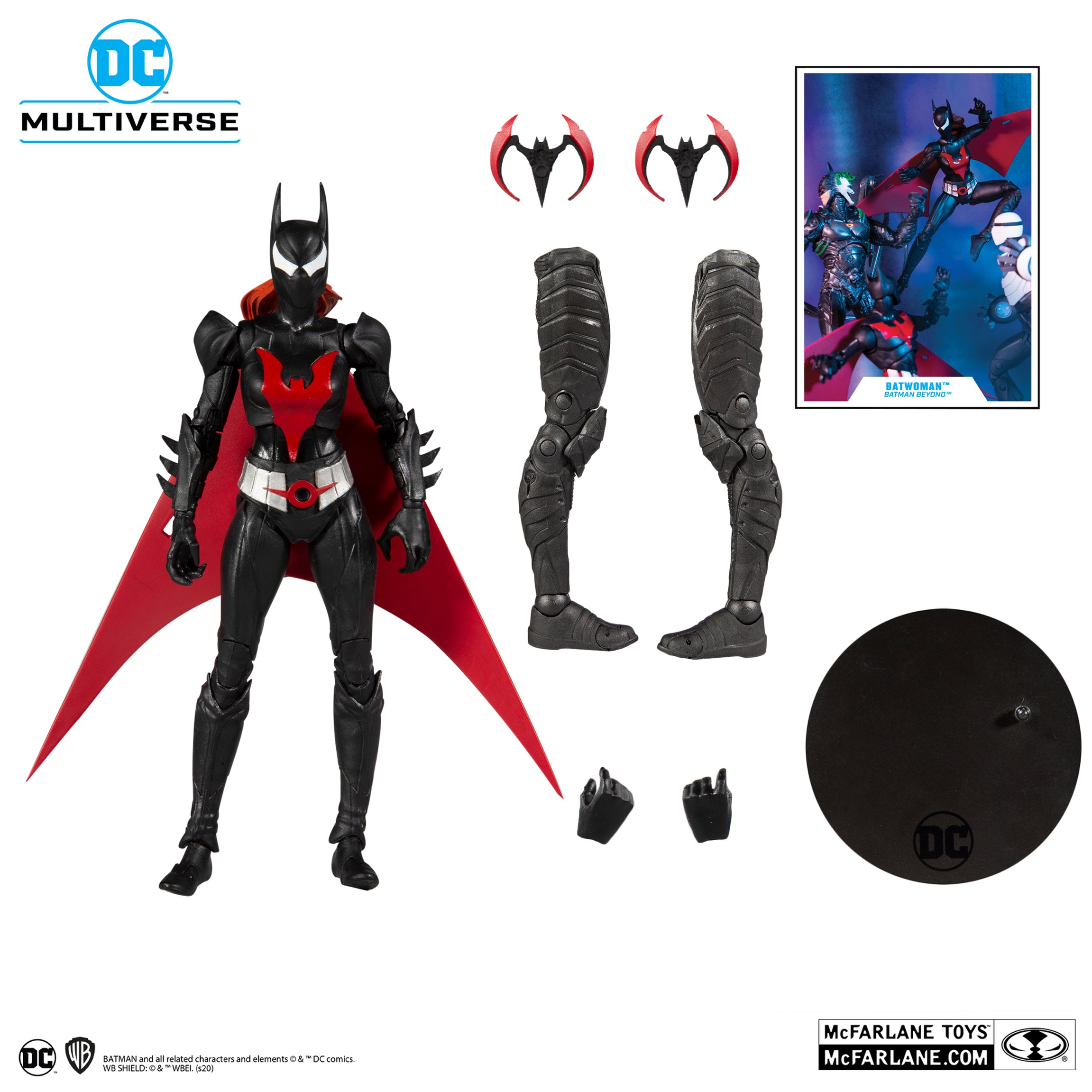 McFarlane Toys - BATWOMAN (BATMAN BEYOND: FUTURES END BUILD-A) — Toy ...