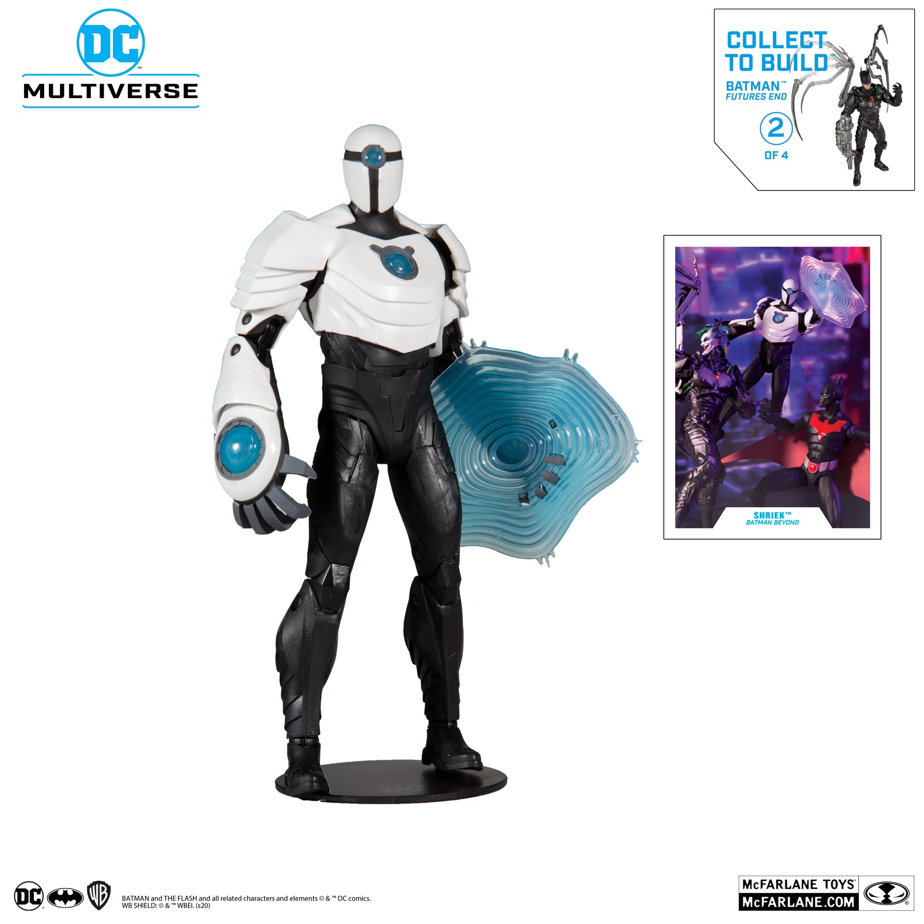 McFarlane Toys - SHRIEK (BATMAN BEYOND: FUTURES END BUILD-A) | Toy Snowman