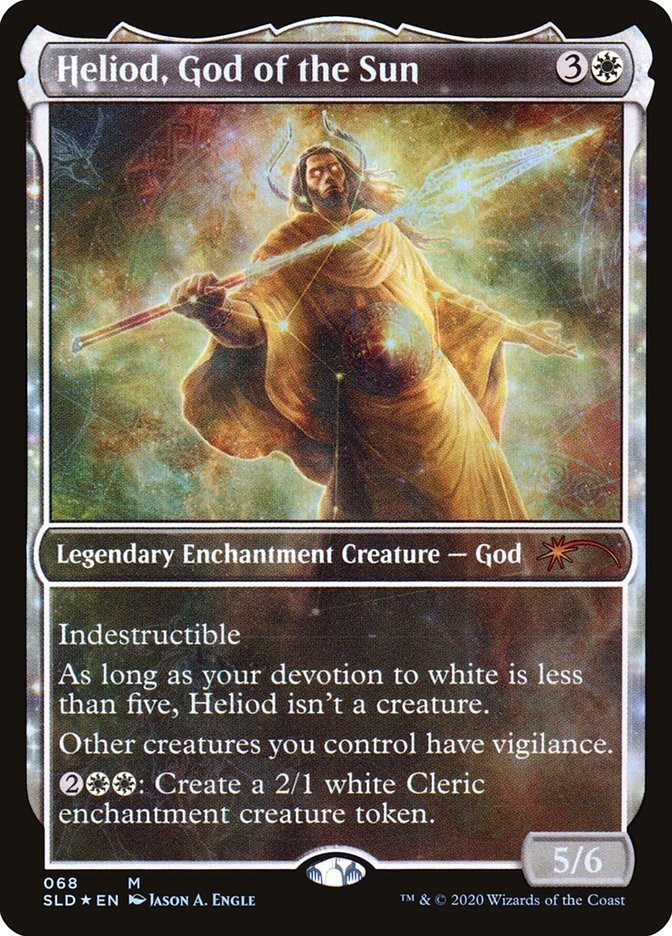 Heliod, God of the Sun [SLD - 68] — Toy Snowman