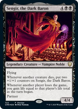 Sengir, the Dark Baron (Alternate Art) [PRE - 722] — Toy Snowman
