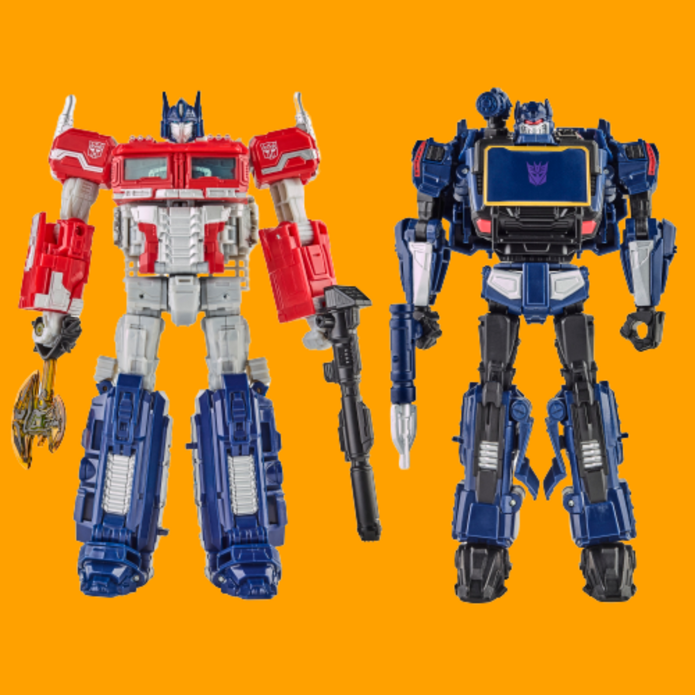 Transformers: Reactivate Optimus Prime and Soundwave — Toy Snowman