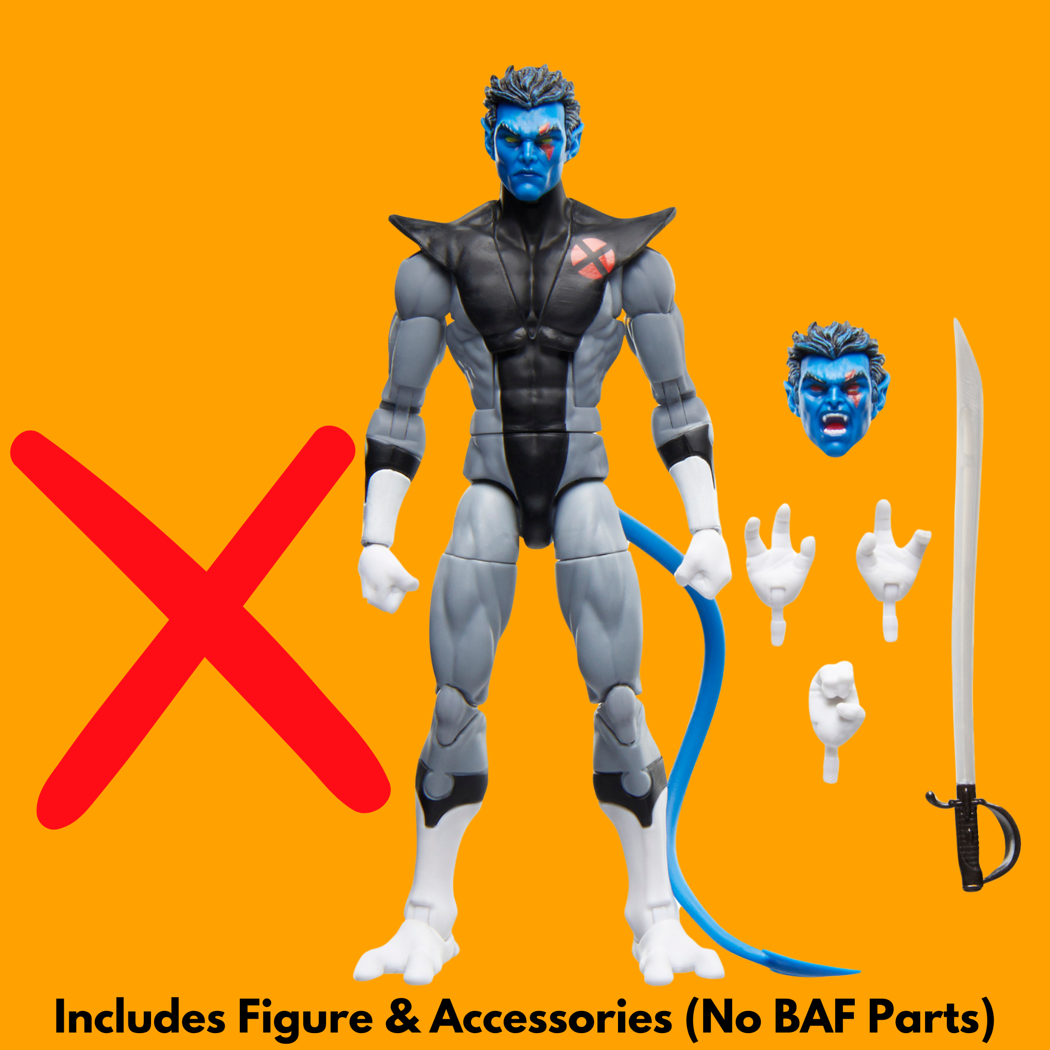 Marvel Legends Series Nightcrawler — Toy Snowman