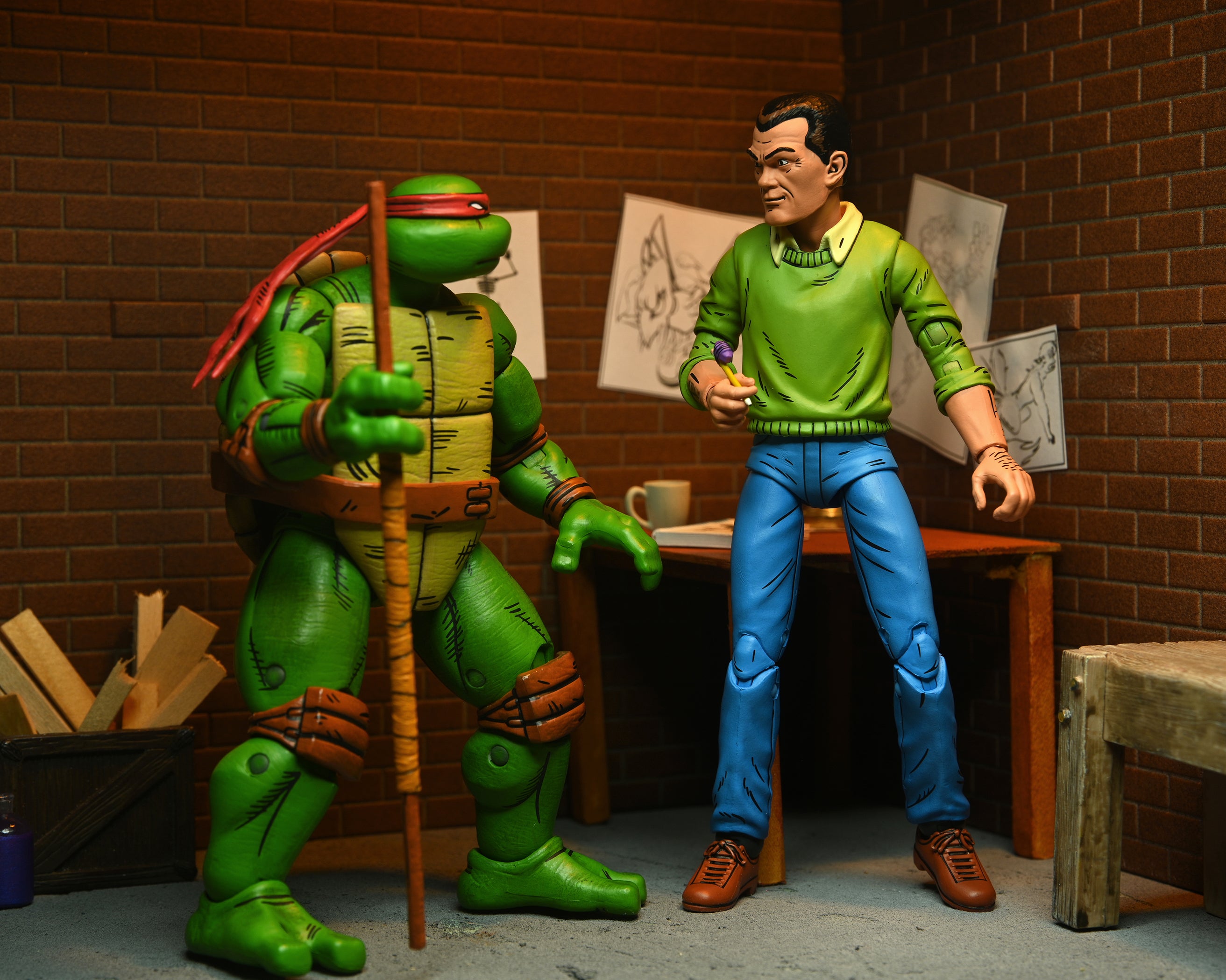 Teenage Mutant Ninja Turtles (Mirage Comics) - 7” Scale Action Figure ...