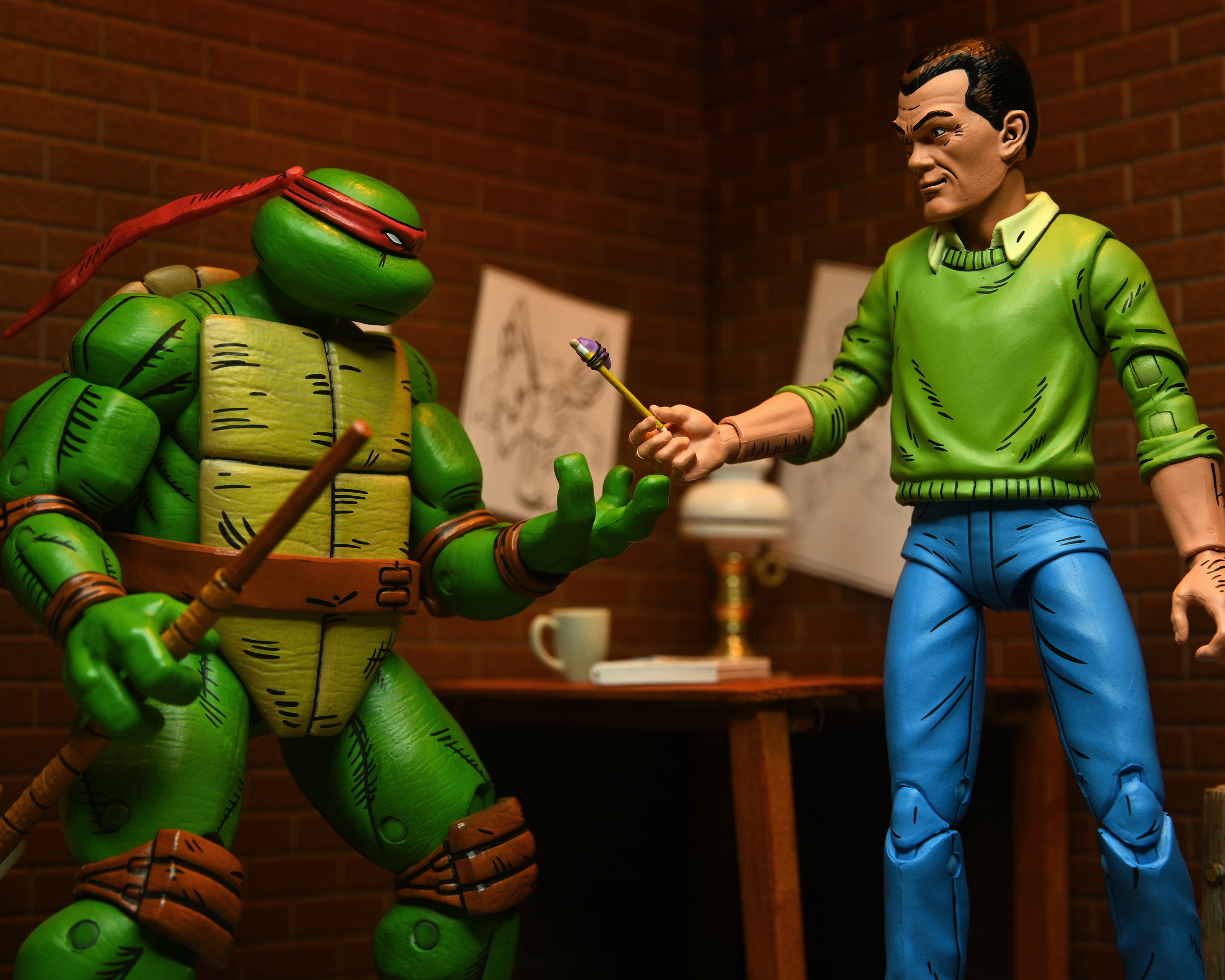 Teenage Mutant Ninja Turtles (Mirage Comics) - 7” Scale Action Figure ...