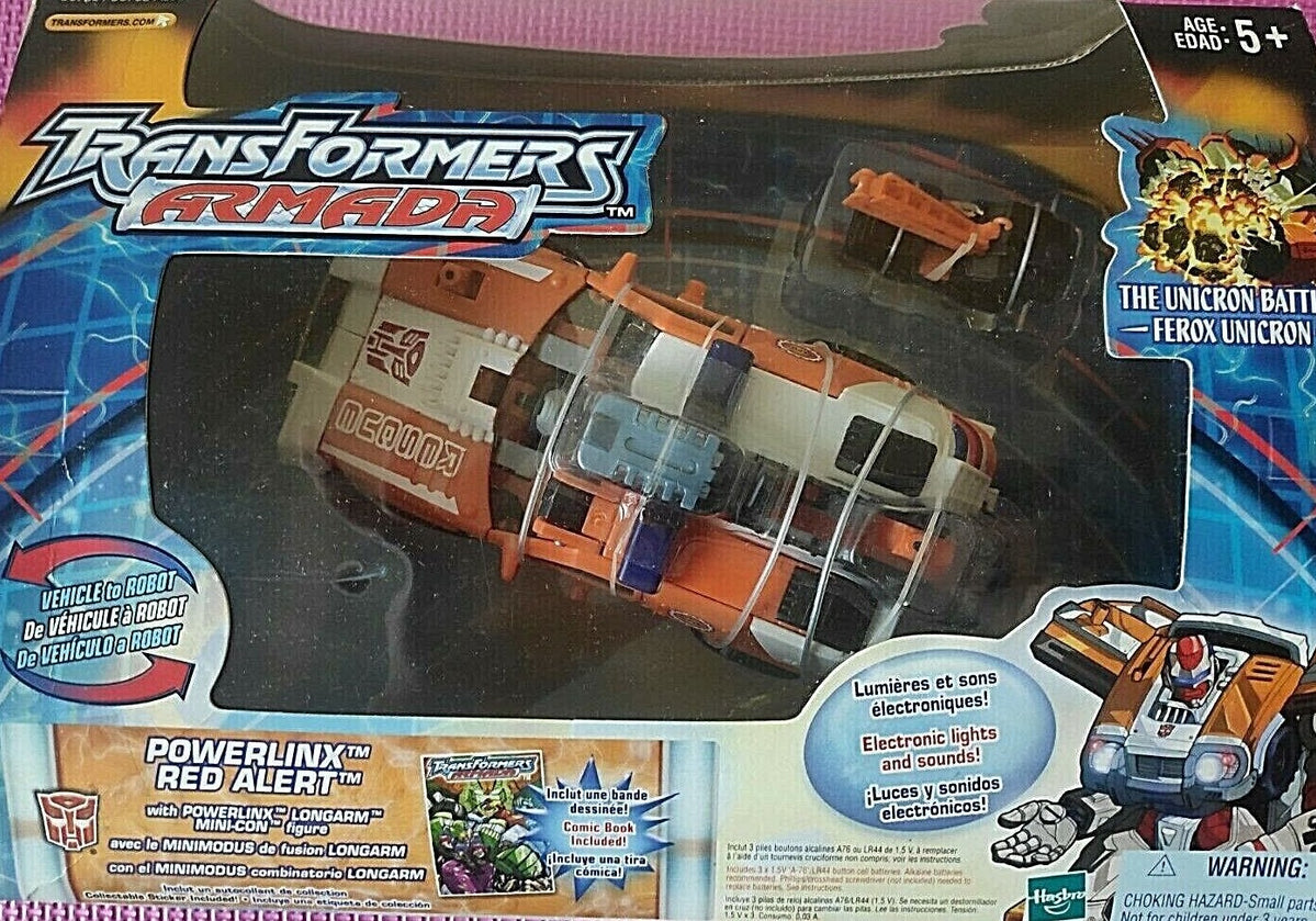 Transformers Armada Powerlinx Red Alert — Toy Snowman