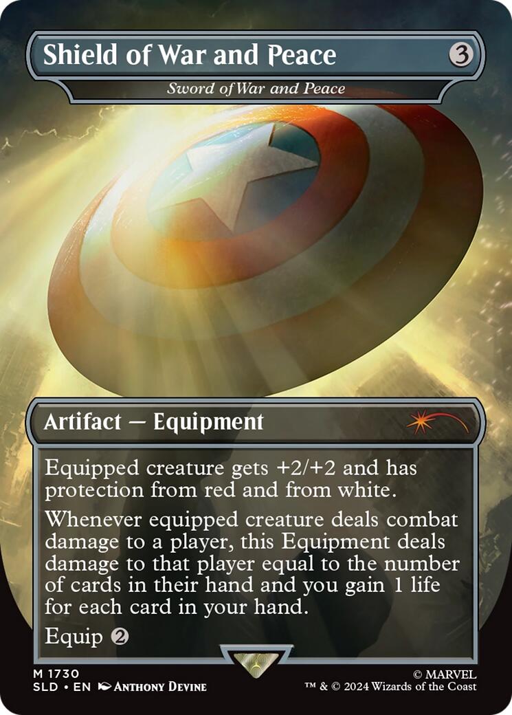 Shield of War and Peace - Sword of War and Peace [SLD - 1730] — Toy Snowman
