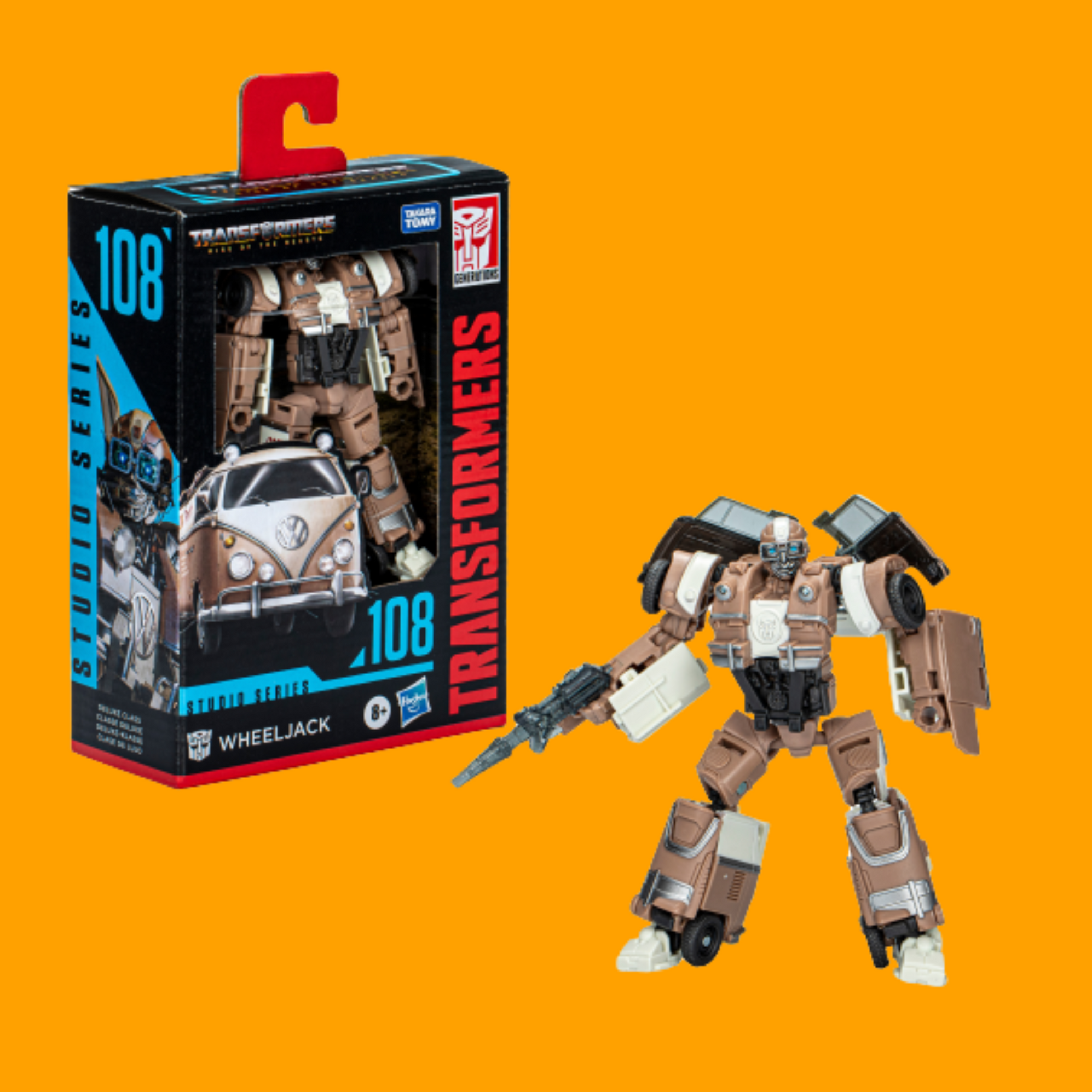 Transformers Studio Series Deluxe - Rise of the Beasts 108 Wheeljack ...