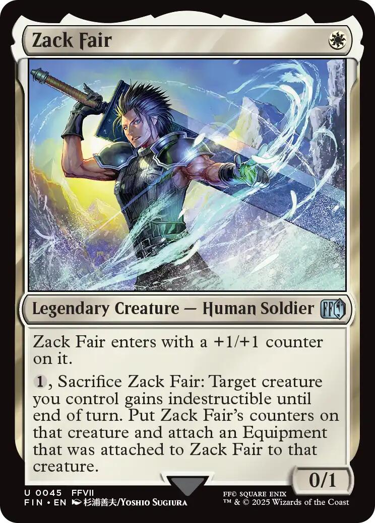 Zack Fair [FIN - 45] — Toy Snowman