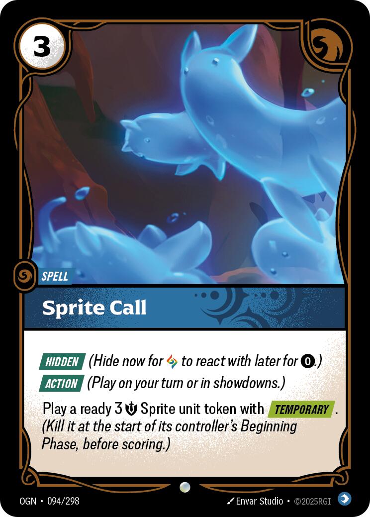 Sprite Call [OGN - 094/298] — Toy Snowman