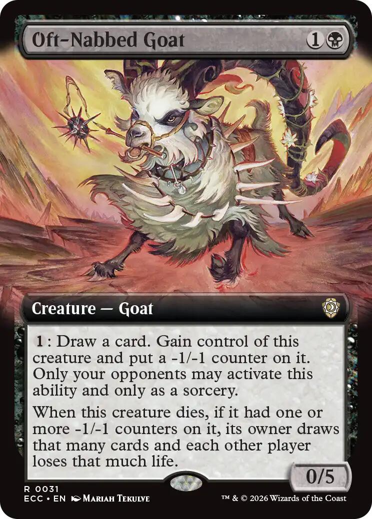Oft-Nabbed Goat (Extended Art) [ECC - 31] — Toy Snowman