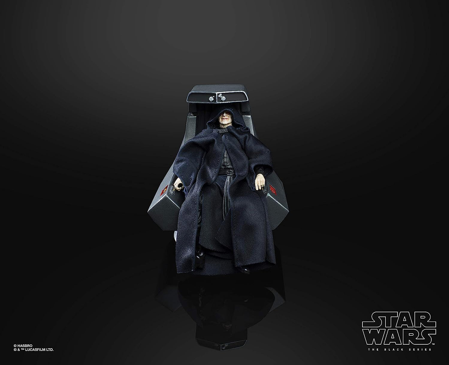 Hasbro - Star Wars The Black Series Emperor Palpatine Action Figure wi ...