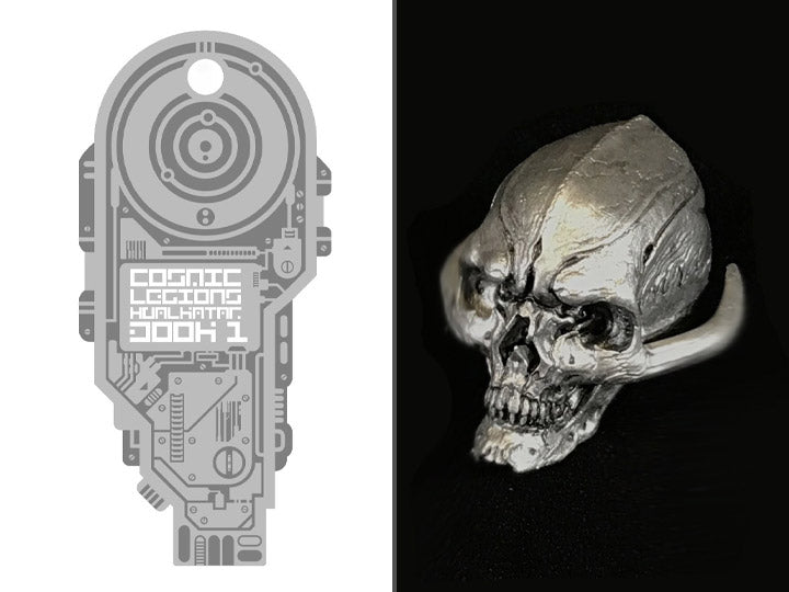 SILVER COIN/SILVER SKULL - Cosmic Legions — Toy Snowman