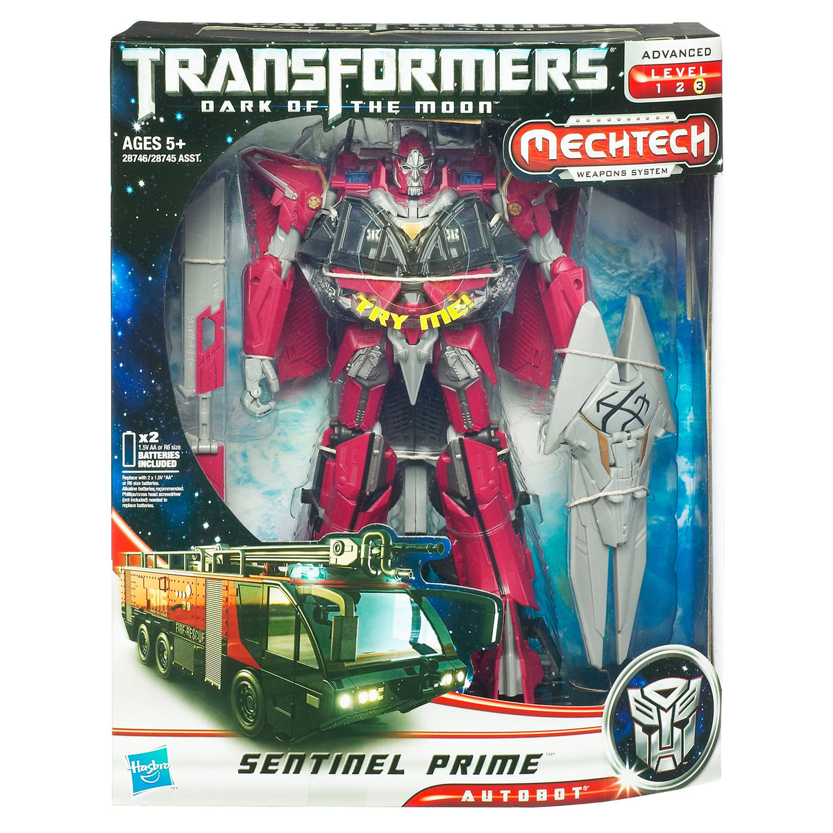 Transformers Dark of the Moon Autobot Sentinel Prime — Toy Snowman