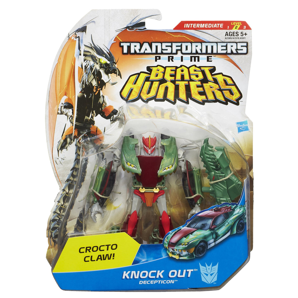 Transformers Prime Beast Hunters Deluxe Class KNOCK OUT — Toy Snowman