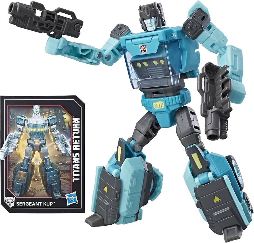 Transformers Generations Titans Return Flintlock Sergeant Kup Deluxe A ...
