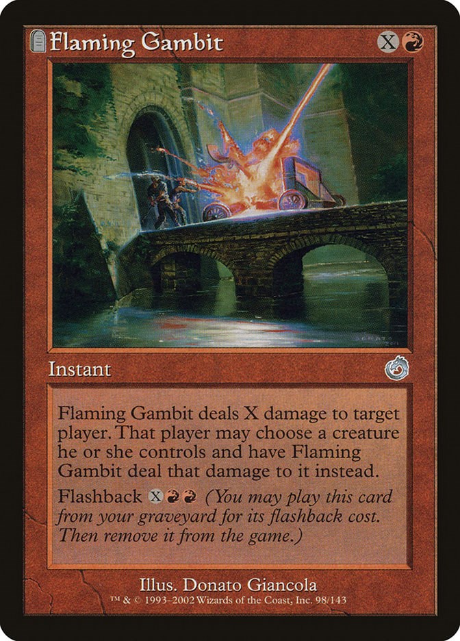 Flaming Gambit [TOR - 98] — Toy Snowman