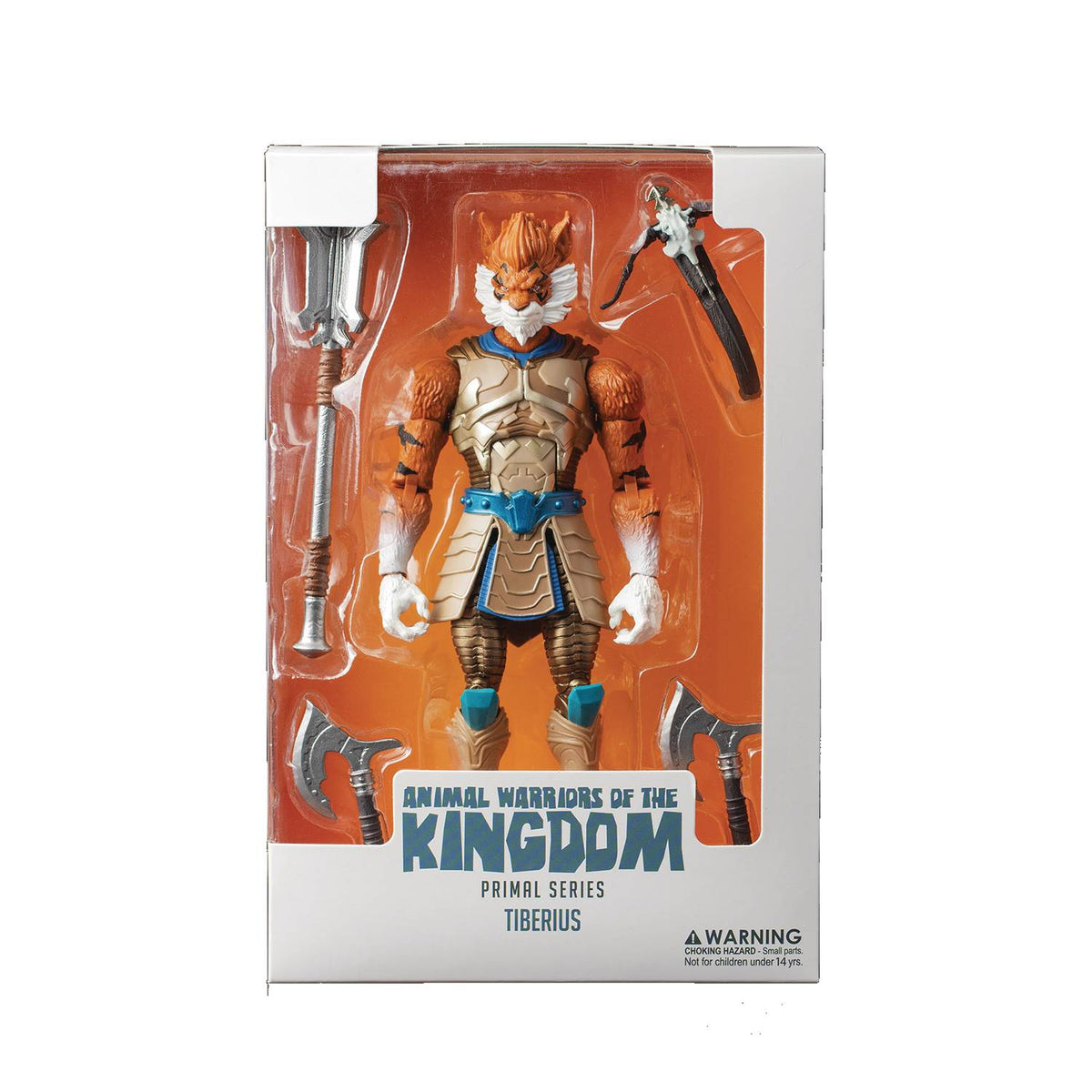 ANIMAL WARRIORS PRIMAL SERIES WV1 TIBERIUS AMBASSADOR — Toy Snowman