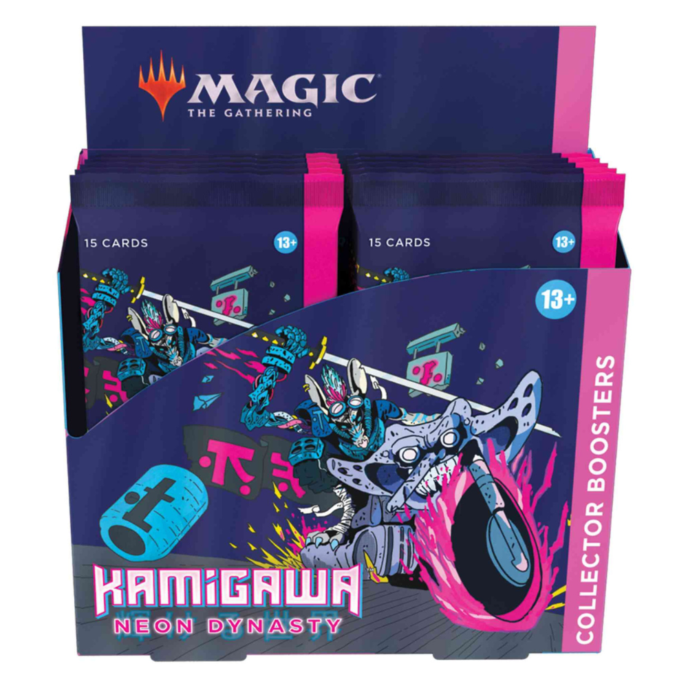 Magic: The Gathering - Neon Kamigawa Dynasty - Collector Booster Box ...
