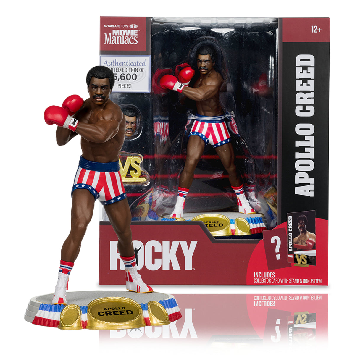 Rocky (1976) Apollo Creed 6in Posed Figure McFarlane Toys — Toy Snowman