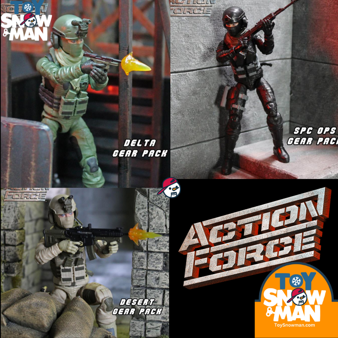 Action Force - Gear (Female) 1/12 Scale Accessory Set - Desert / Spec ...