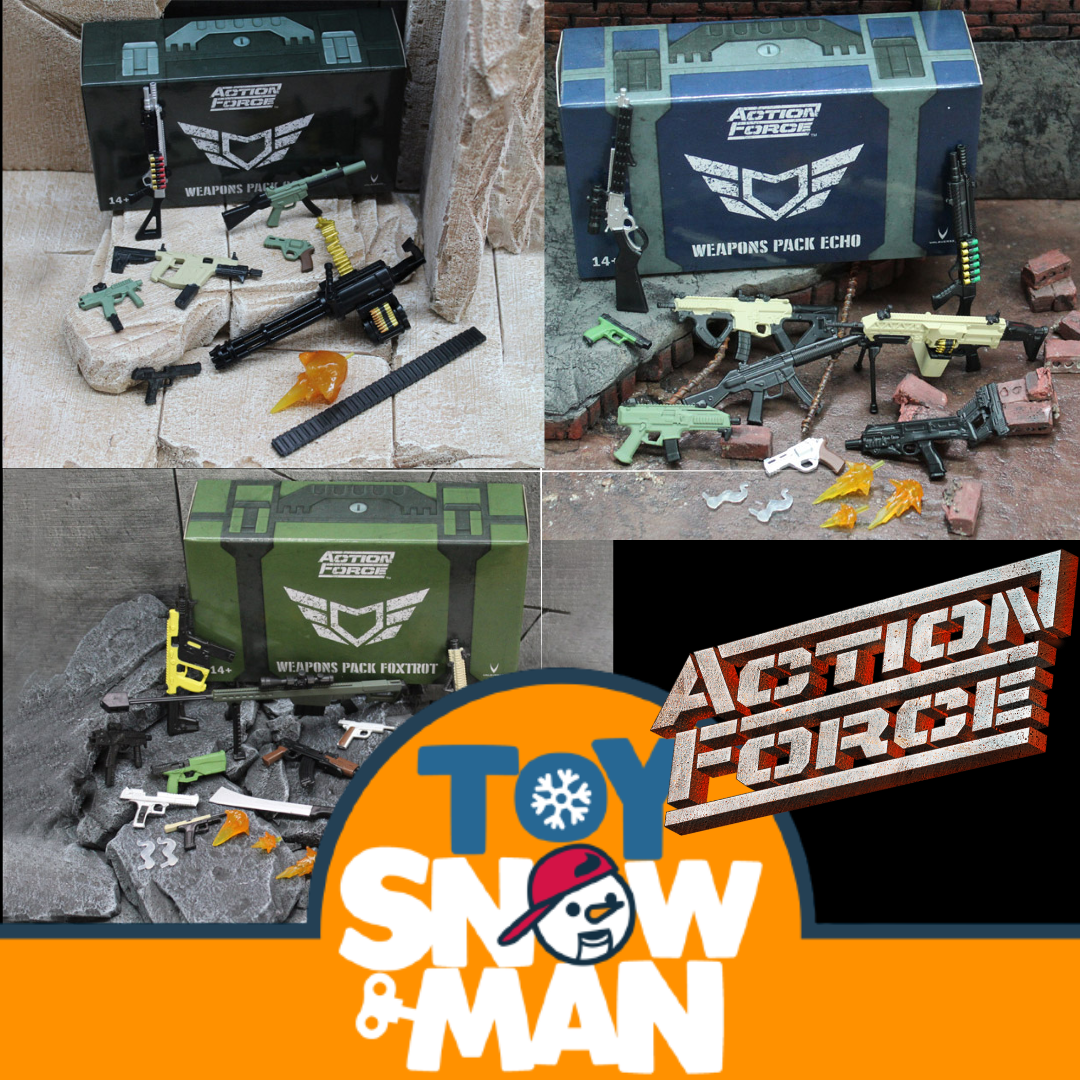 Action Force Weapons Pack Accessory Set — Toy Snowman