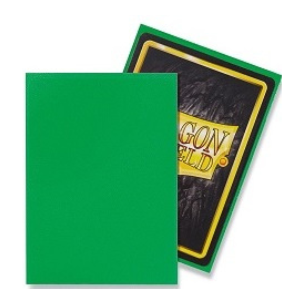 Dragon Shield Standard - Apple Green Matte - 100ct — Toy Snowman