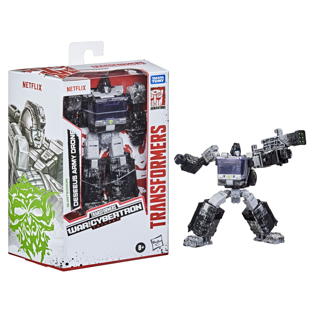 Transformers NETFLIX War for Cybertron Trilogy Deseeus Army Drone Iron ...