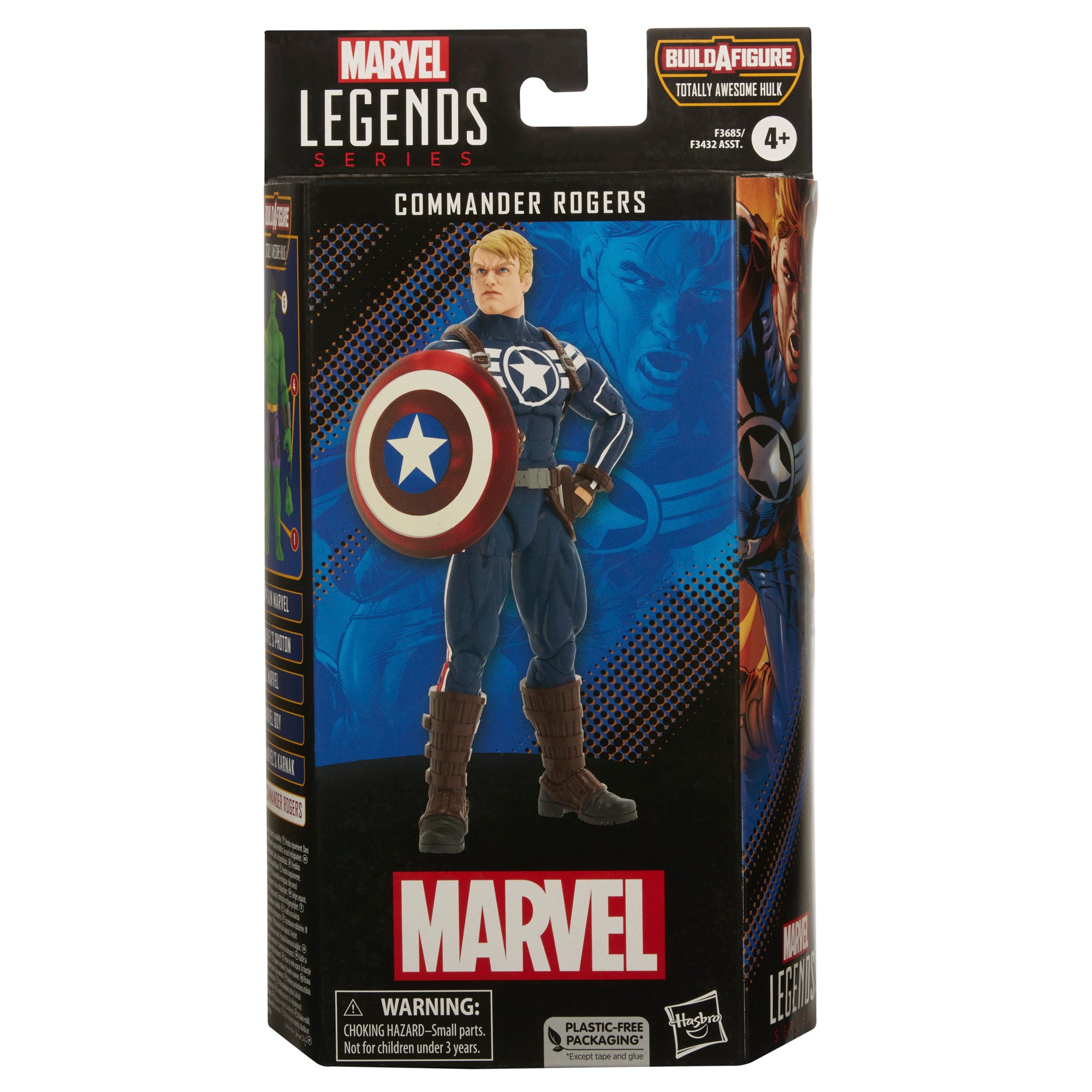 Marvel Legends Series Marvel Comics Commander Rogers (preorder Q3 2023 ...