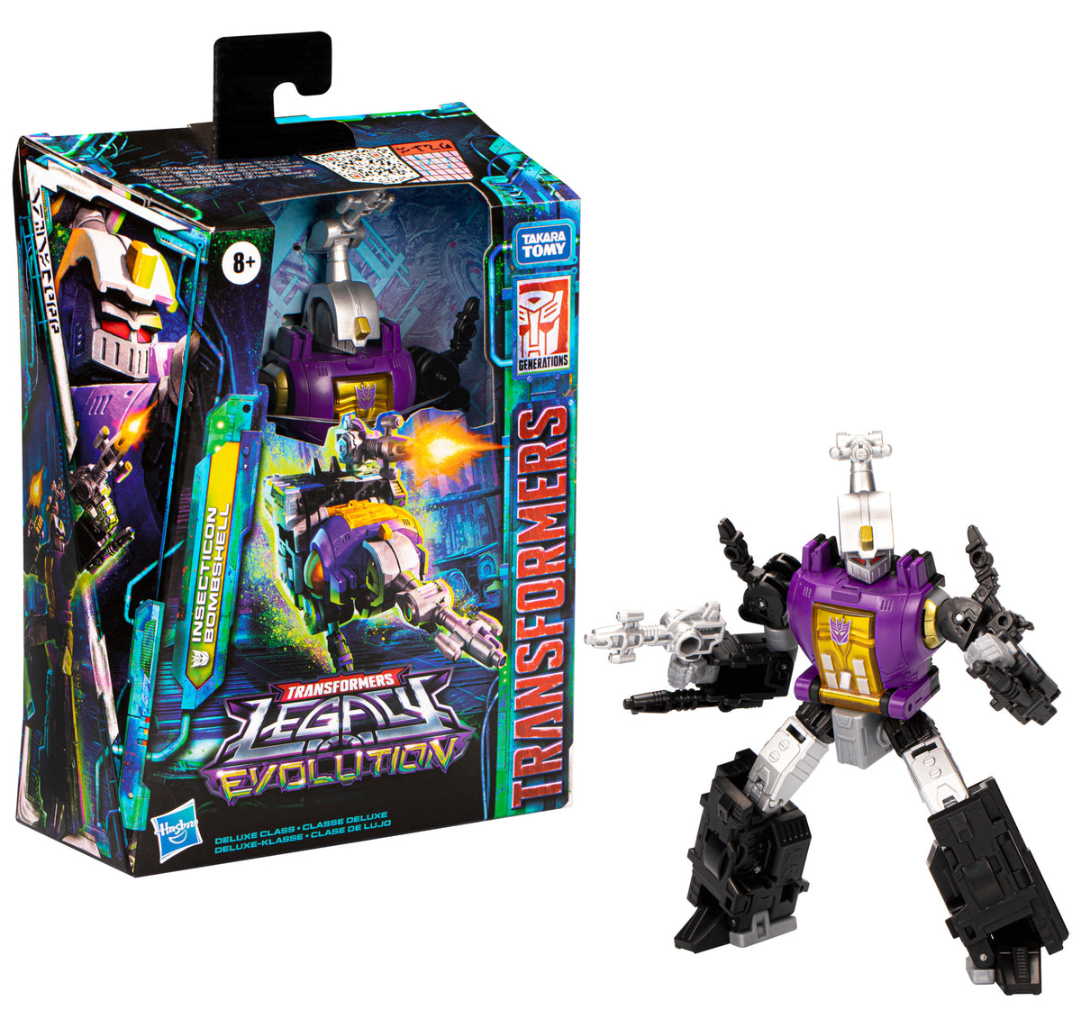 Hasbro - Transformers Legacy Evolution - Deluxe Class Insecticon Bombs ...