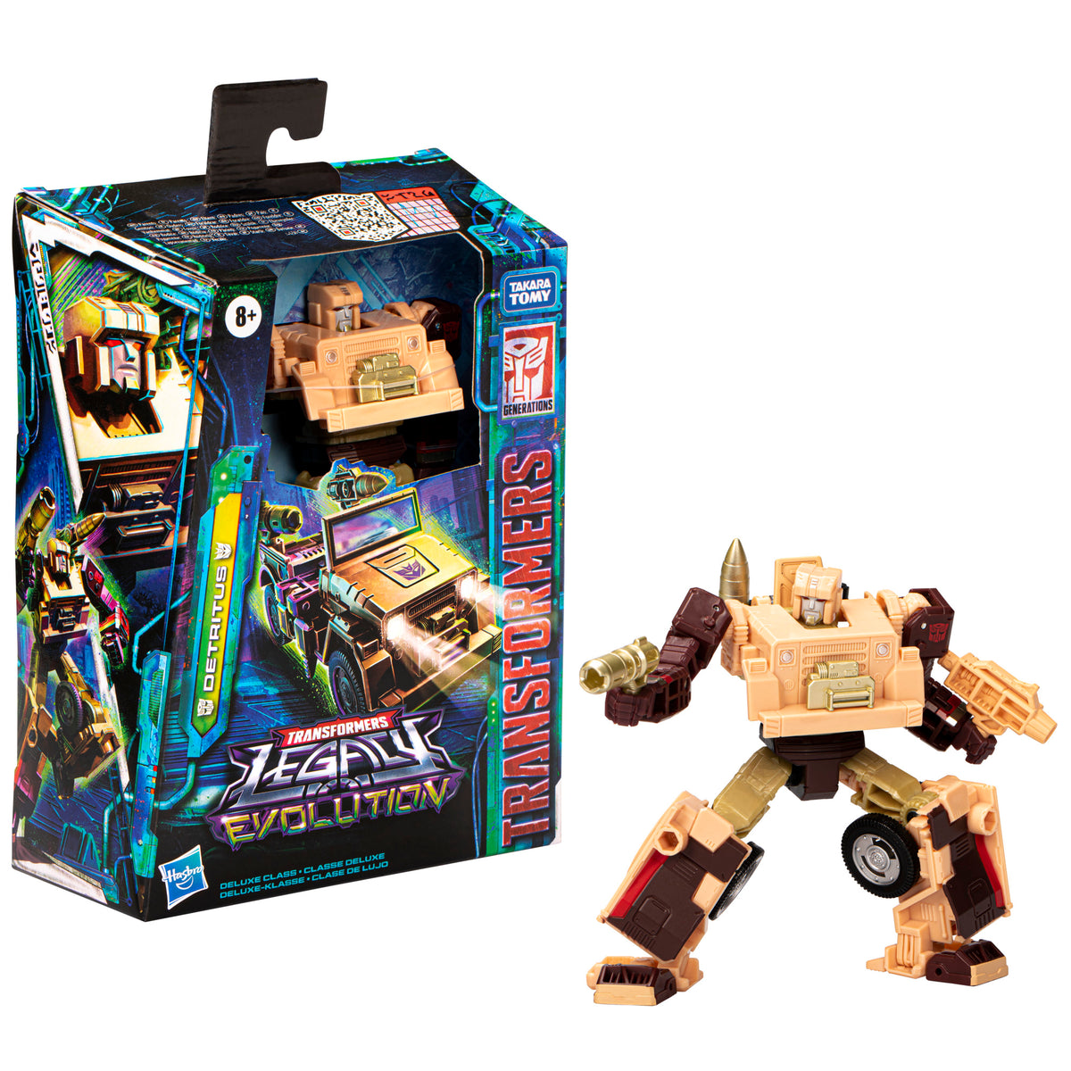 Hasbro - Transformers Legacy Evolution - Deluxe Class Detritus — Toy ...