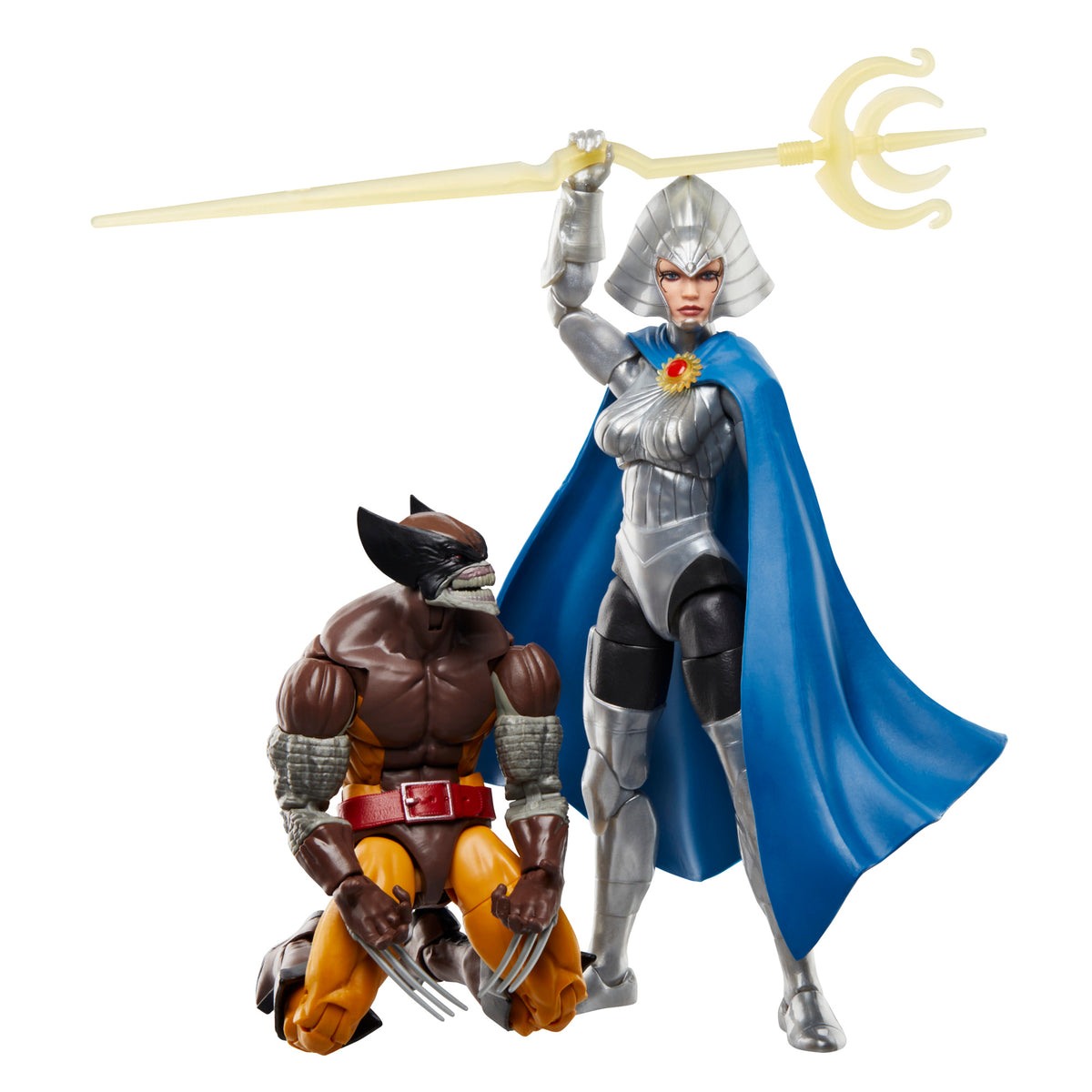 Marvel Legends Series Wolverine and Lilandra Neramani — Toy Snowman
