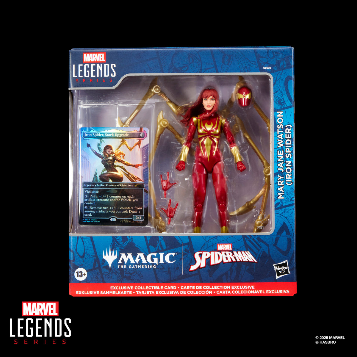 Marvel Legends Series Magic: The Gathering Mary Jane Watson (Iron Spid ...