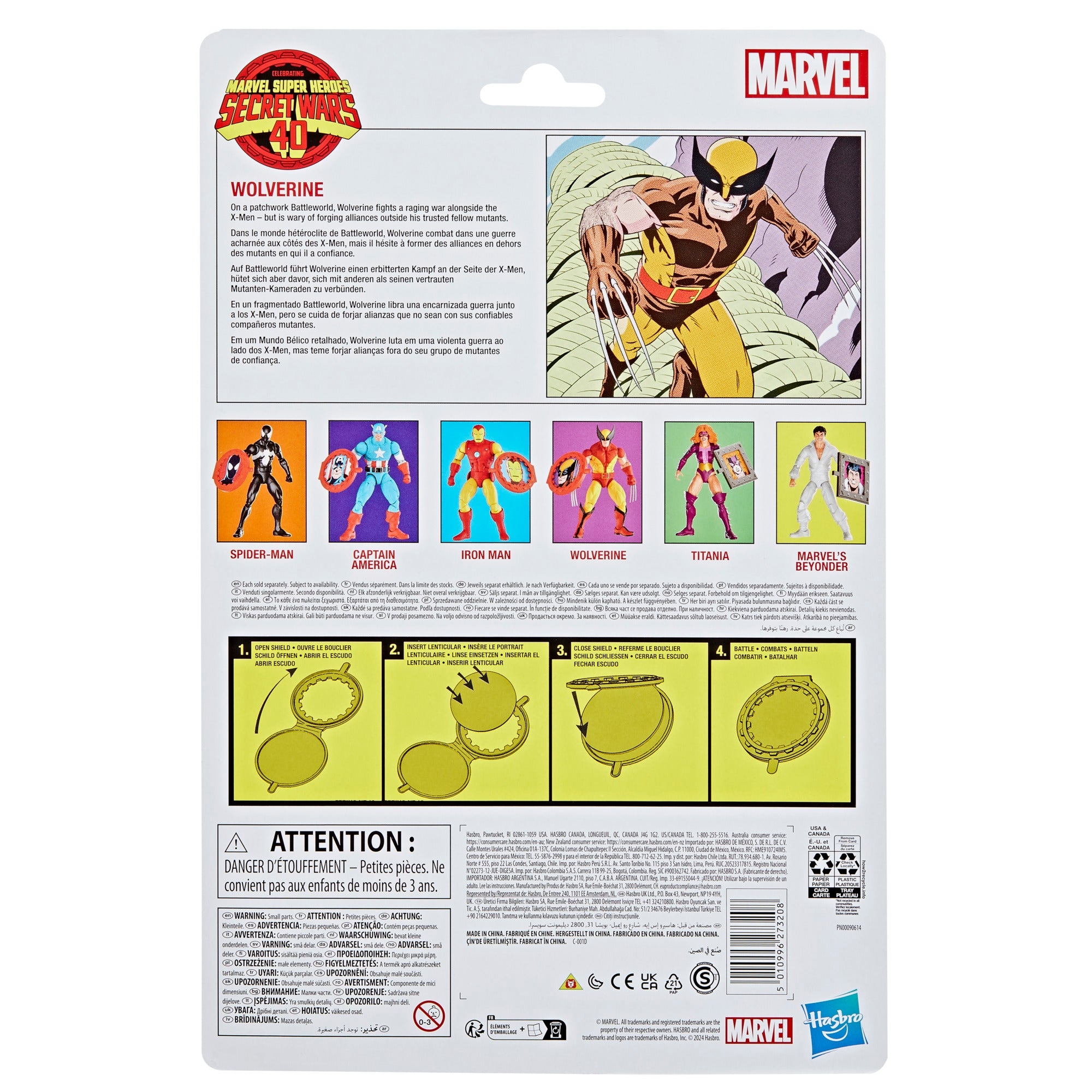 Marvel Legends Series Secret Wars Wolverine — Toy Snowman