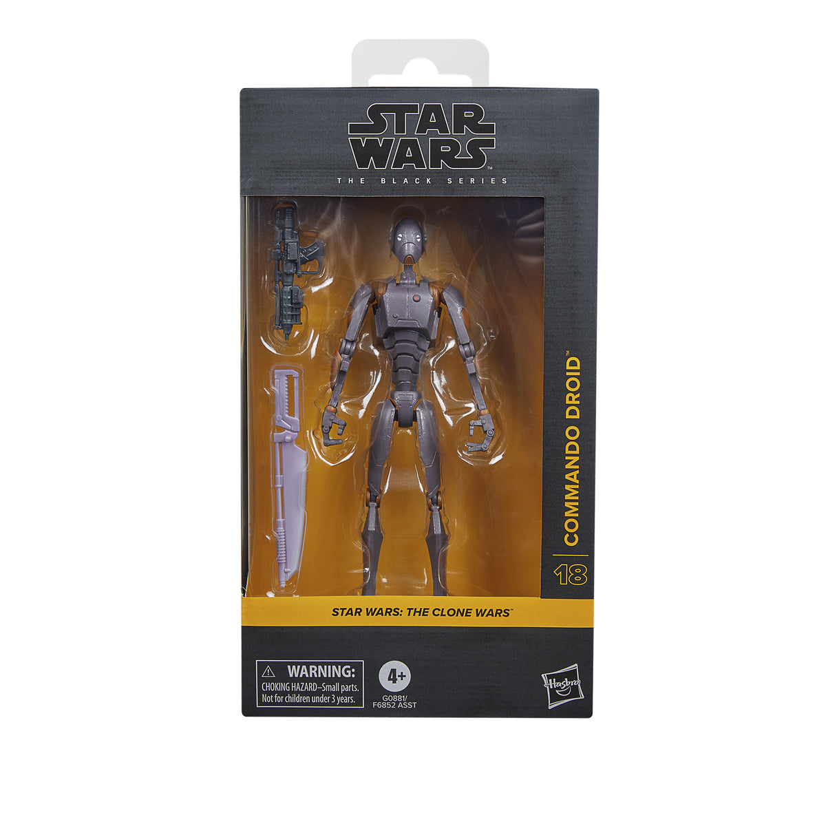 Star Wars The Black Series Commando Droid — Toy Snowman