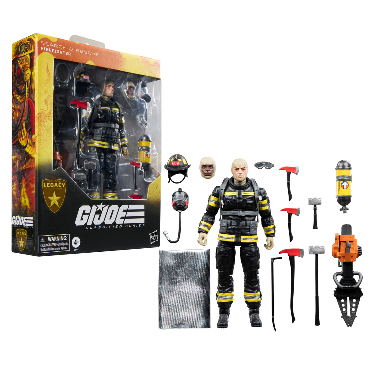 G.I. Joe Classified Series Legacy Collection - Search & Rescue Firefig ...