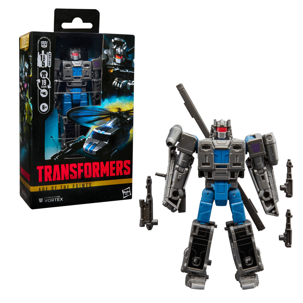 Transformers Age of the Primes Deluxe Class Combaticon Vortex — Toy Snowman