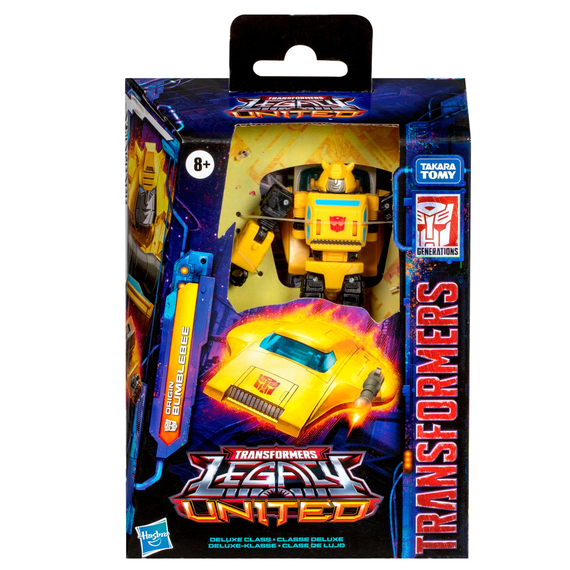 Transformers Legacy Deluxe Class Origin Bumblebee — Toy Snowman