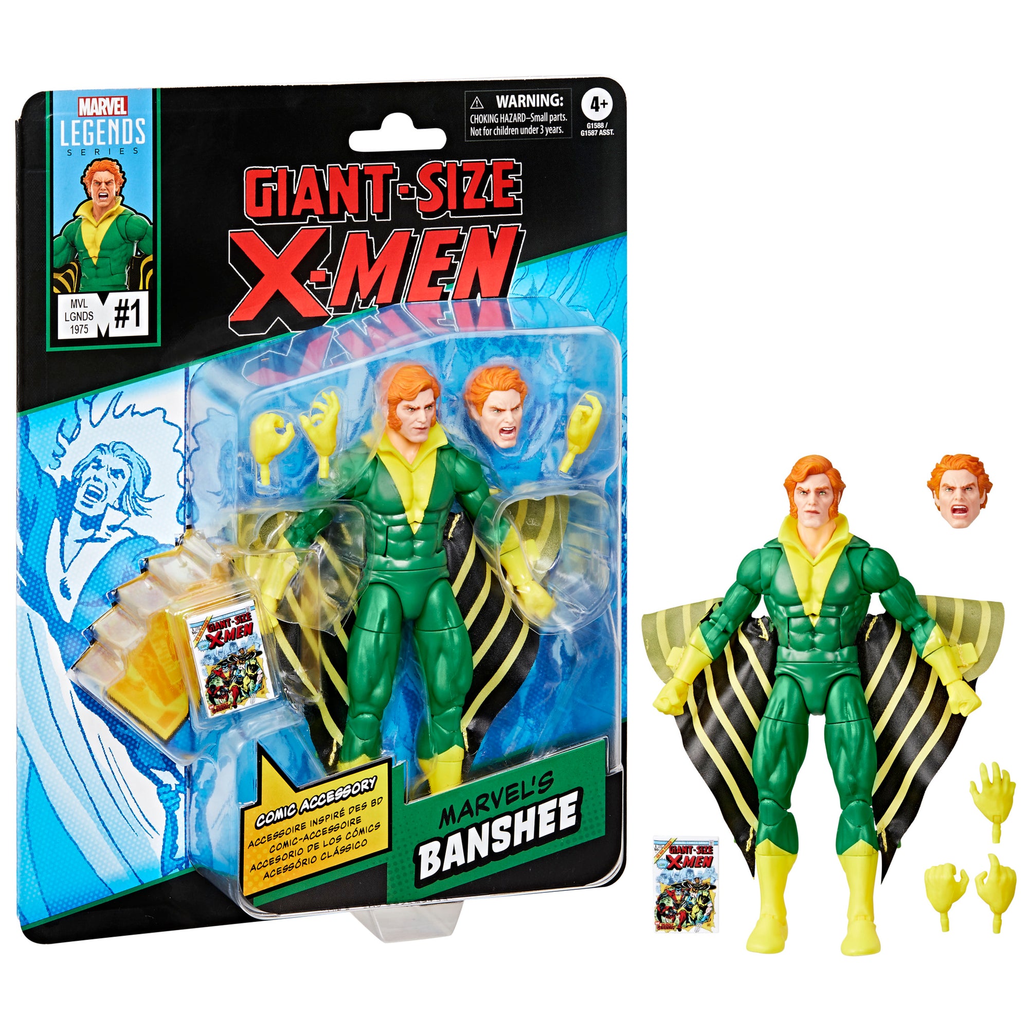 Marvel Legends Series Marvel's Banshee — Toy Snowman