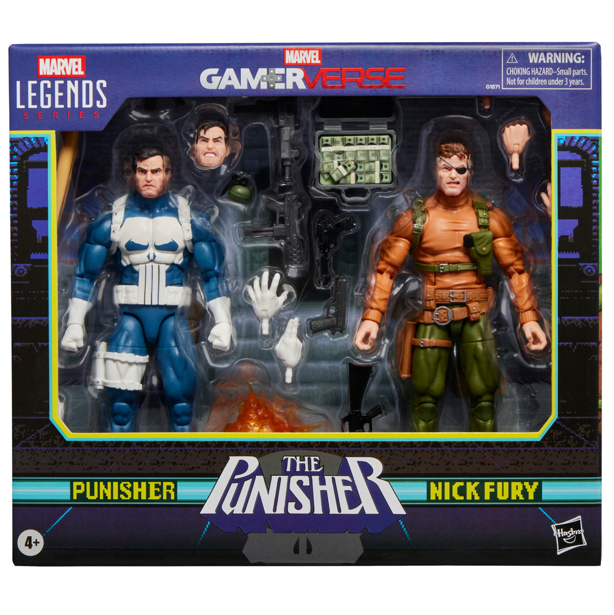 Marvel Legends Series Gamerverse Punisher and Nick Fury — Toy Snowman
