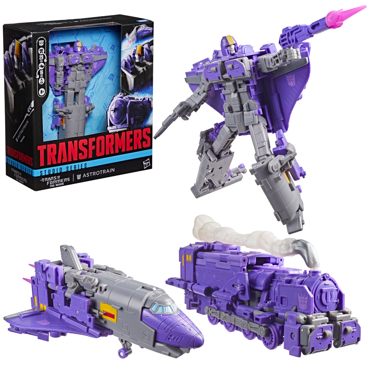 The Transformers: The Movie Leader Class Astrotrain (Preorder Jun 2026 ...
