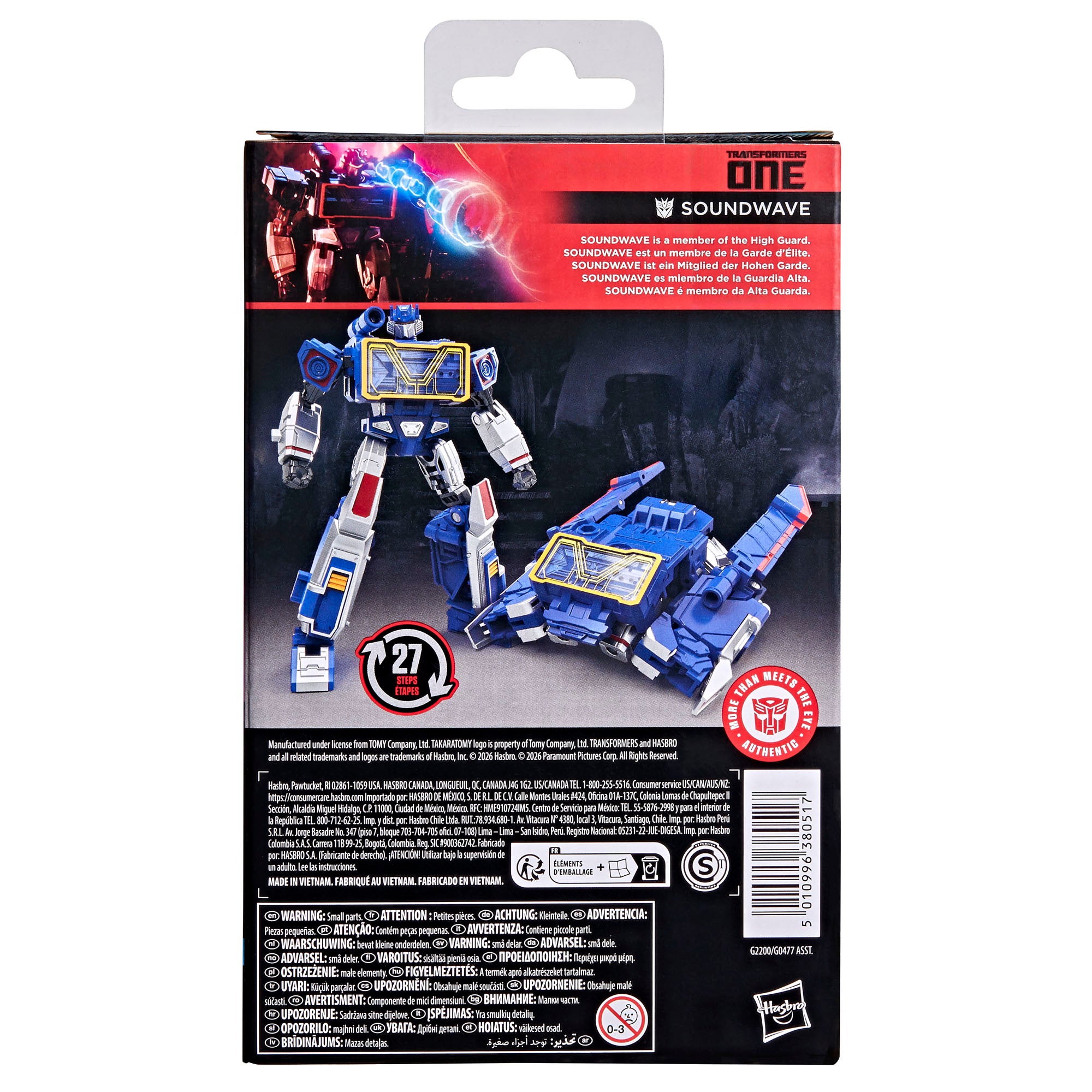 Transformers Studio Series Transformers ONE Deluxe Class Soundwave (Pr ...