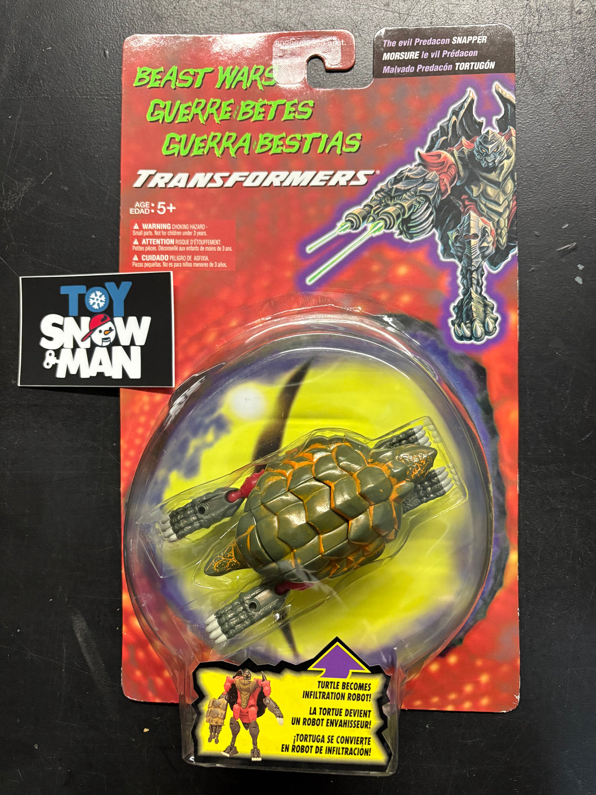 Transformers Beast Wars Snapper — Toy Snowman