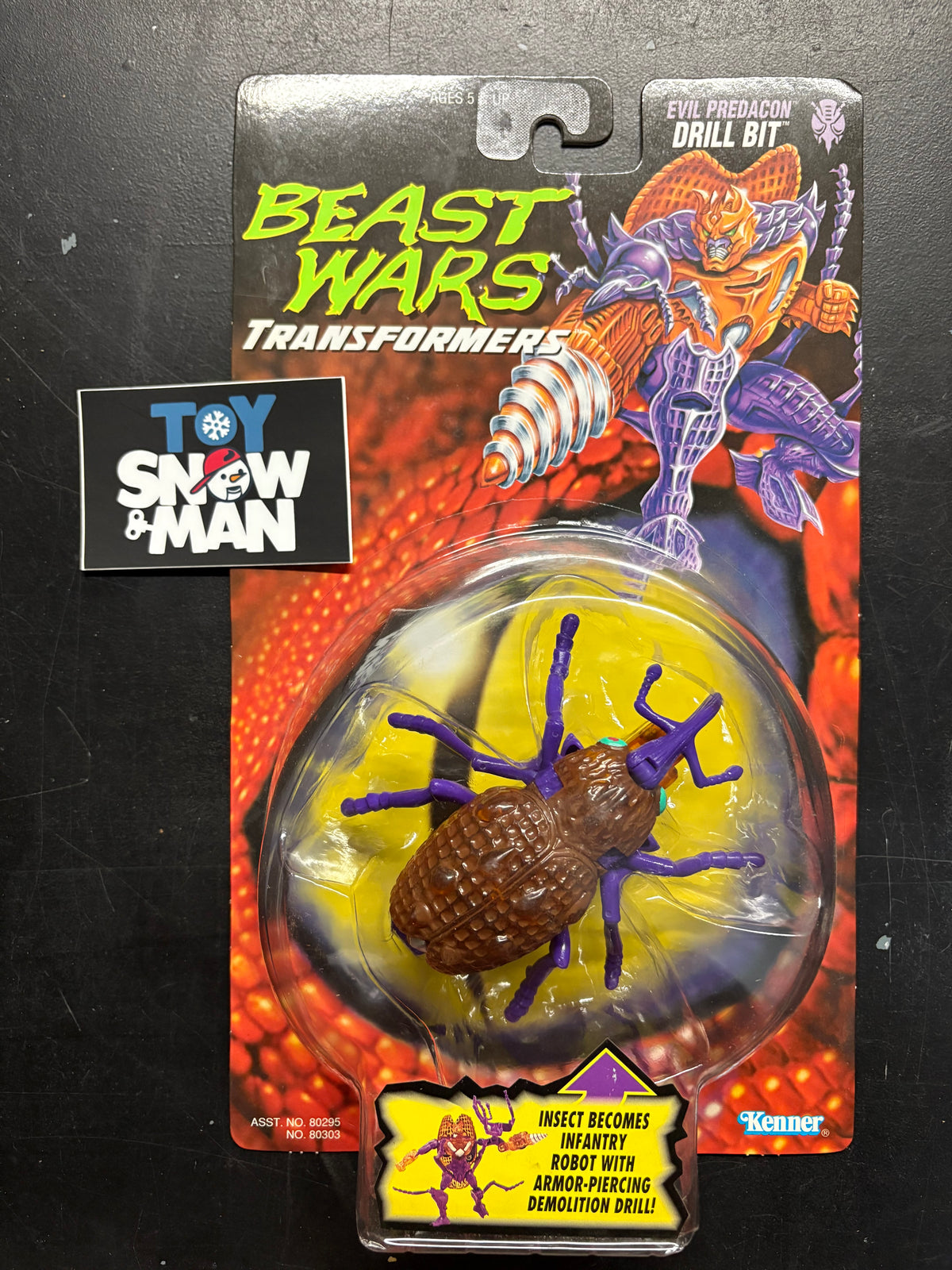Transformers Beast Wars Drill Bit — Toy Snowman