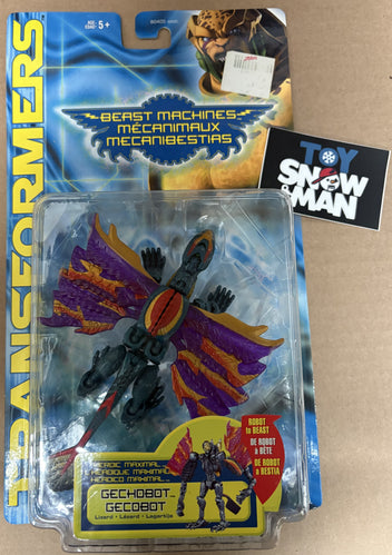 Transformers Beast Machines Maximal Geckobot — Toy Snowman