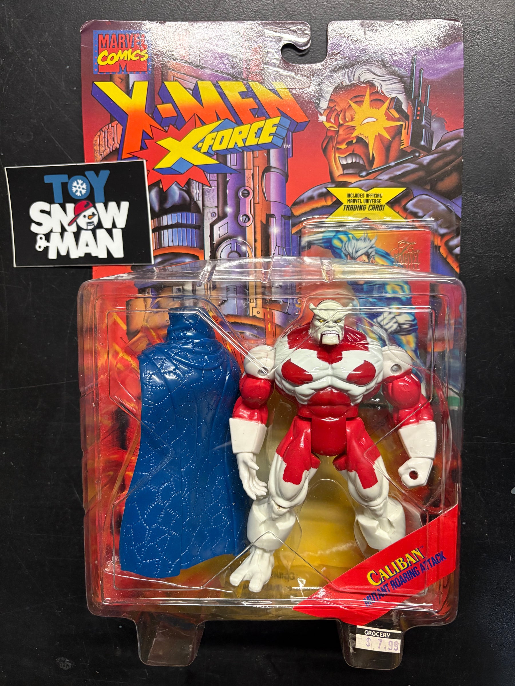 Toy Biz Marvel Comics X-Men X-Force Caliban — Toy Snowman